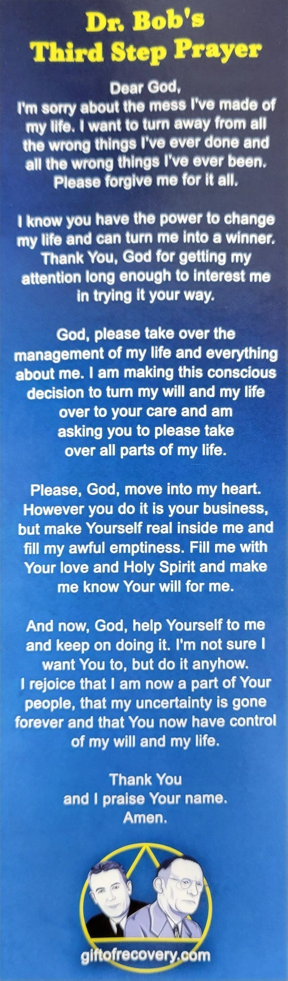 Recovery Bookmarks for Sale | Gift of Recovery | Gift of Recovery
