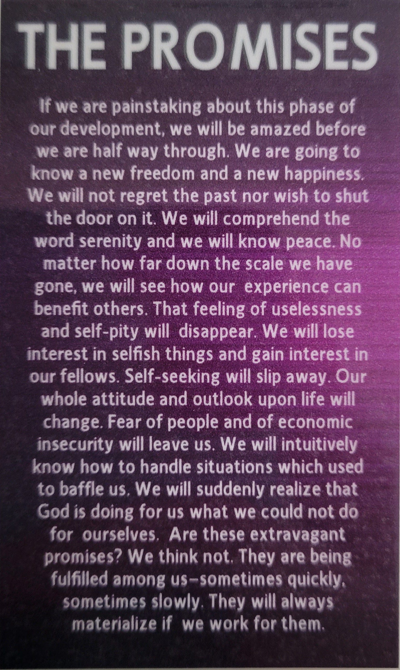 Sobriety Wallet Cards | Gifts for Your Loved Ones - Gift of Recovery